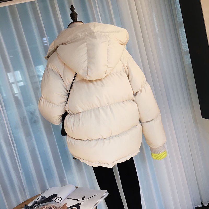 New Short Winter Jacket Women Warm Hooded Down Cotton Female Casual ...