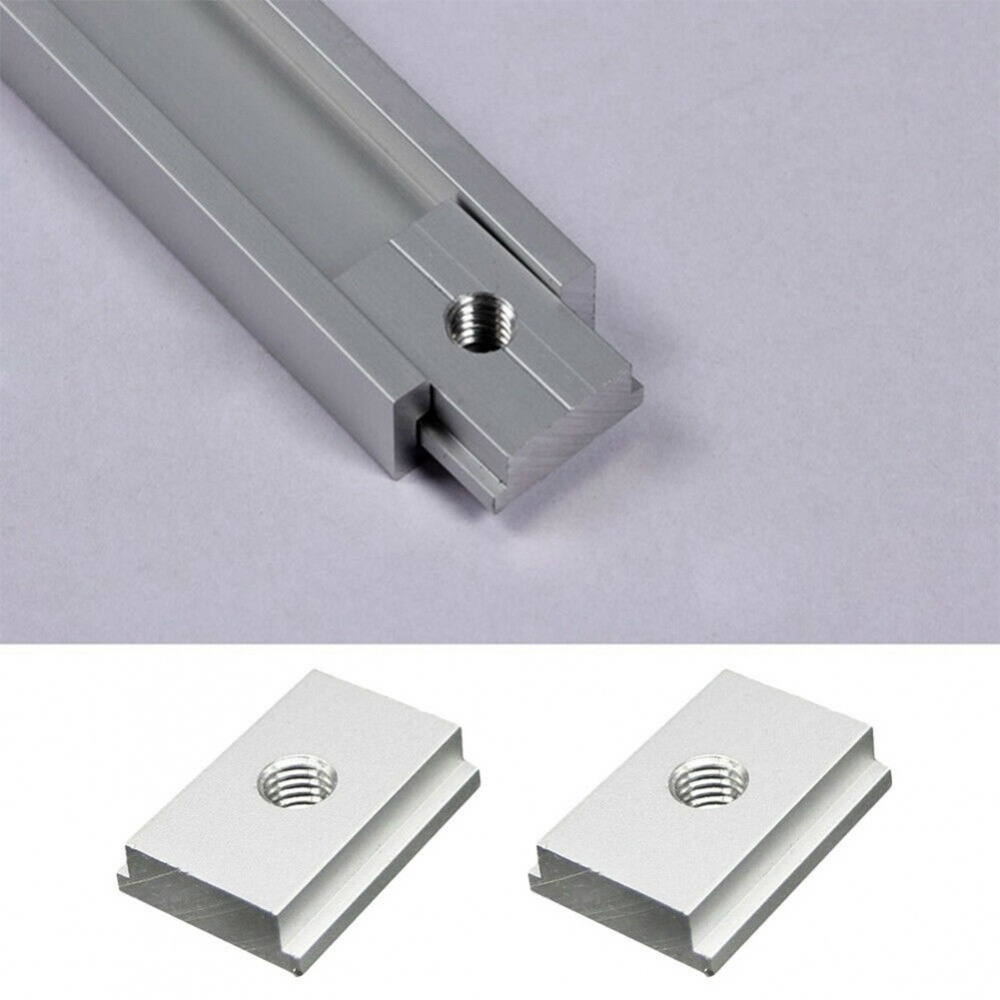 5Pcs T Track T-Slot Slider Miter Aluminium Alloy Jig Tool Woodworking ...