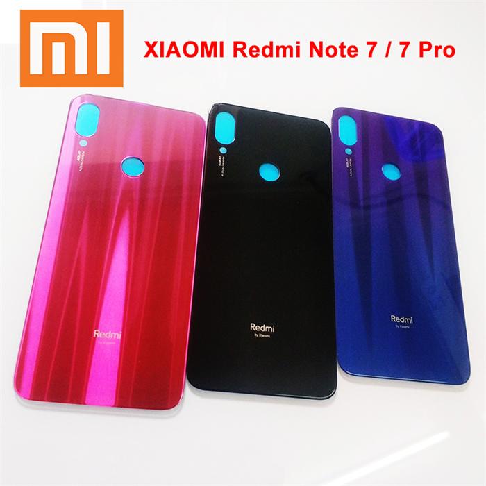 Redmi Note 7 Pro Note 7 Cover Battery Case Glass Rear Door Housing ...