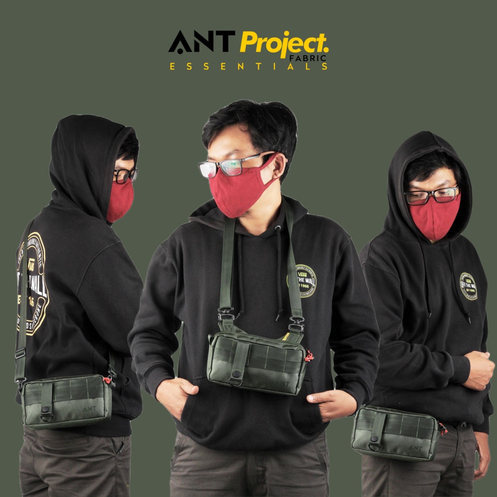 Ant PROJECT - Fanny Pack Mini Bag Tactical Bag - Men's Sling Bag ...