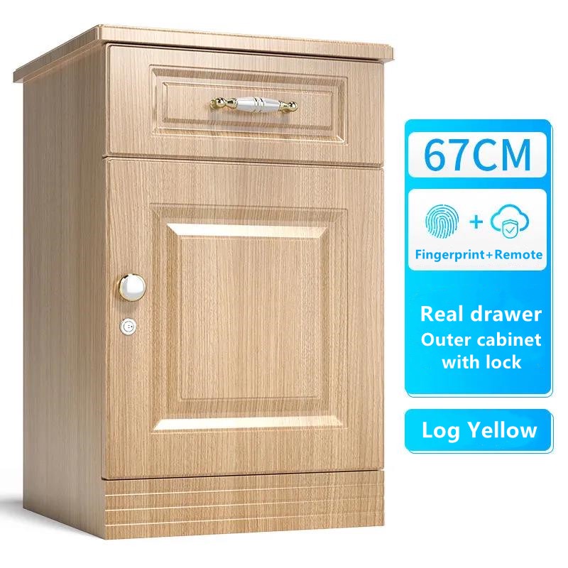Luxury invisible bedside table safe/fingerprint + digital safe, 2024 ...