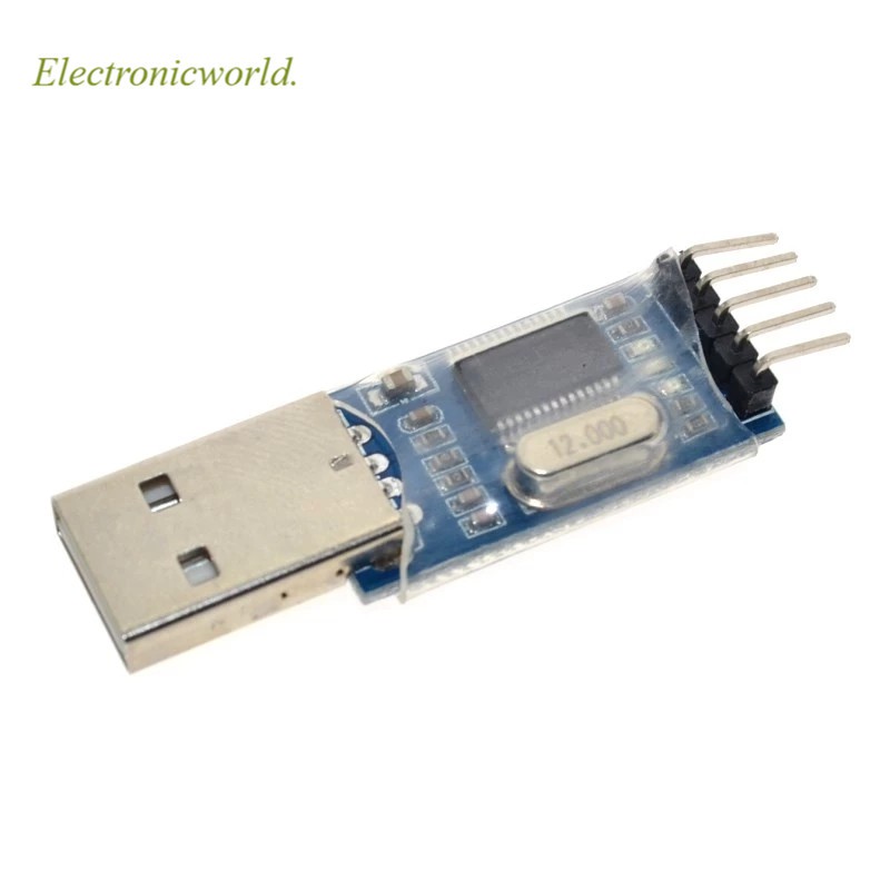 PL2303 USB To RS232 TTL Converter Adapter Module PL2303HX STC Microcontroller Brush Machine ...