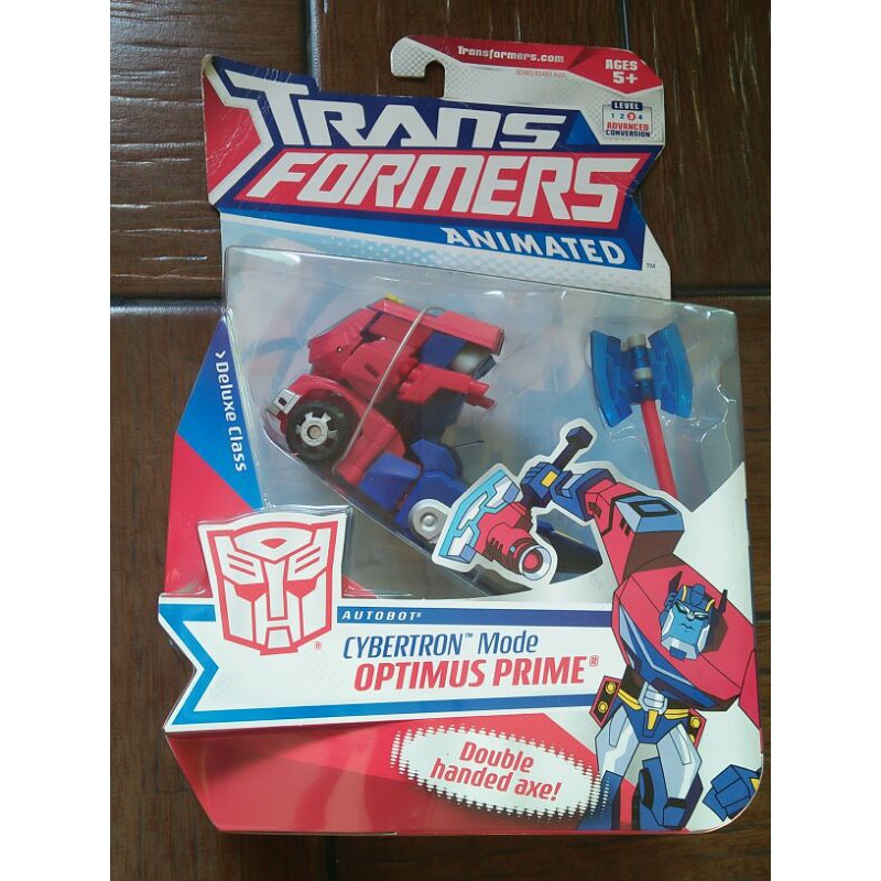 Transformers Animated(TFA) Cybertron Mode Optimus Prime | Shopee ...