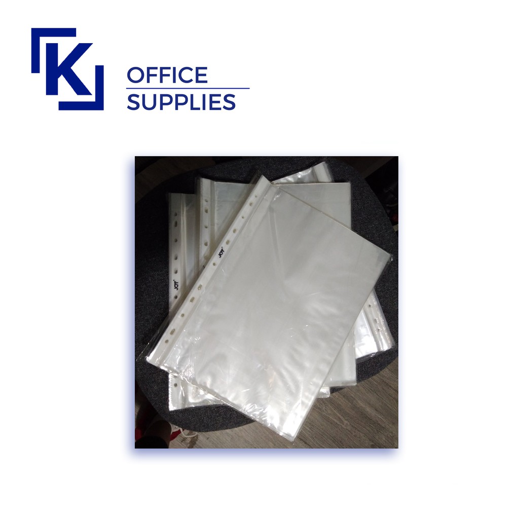 Clear Sheet Protector - A4/Long 11 HOLES 100's/pack | Shopee Philippines