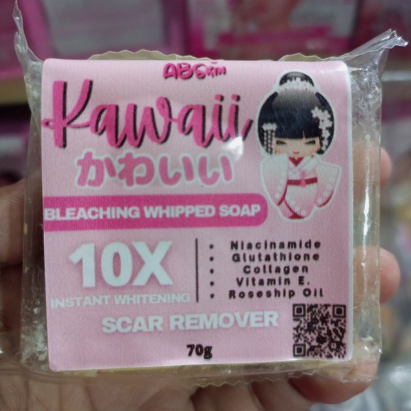 KAWAII Bleaching whipped soap 70g | Shopee Philippines