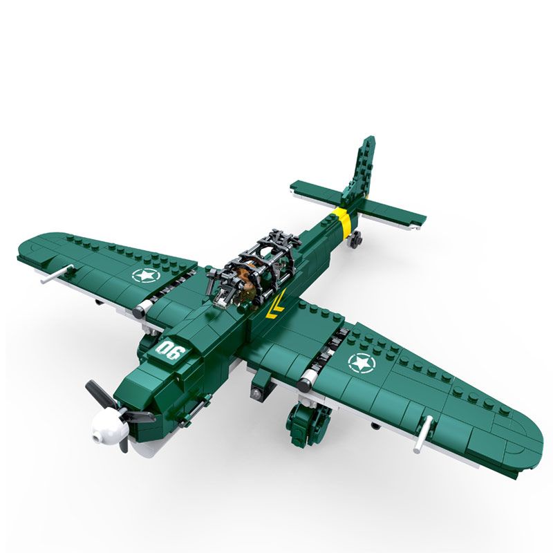 MYBRICKSTORE 502PCS WW2 Junkers JU-87 Bomber Stuka Figure Air Fighter ...