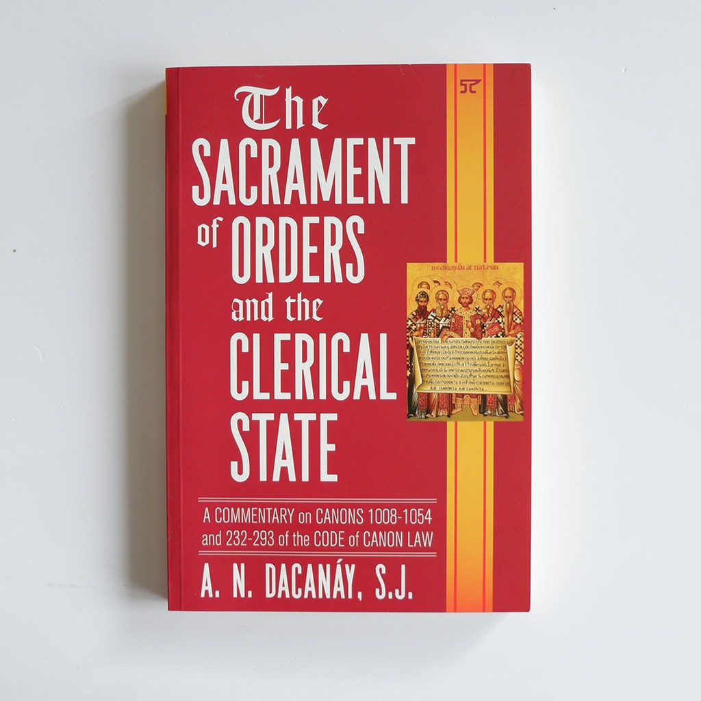 The Sacrament of orders and the Clerical State | Shopee Philippines