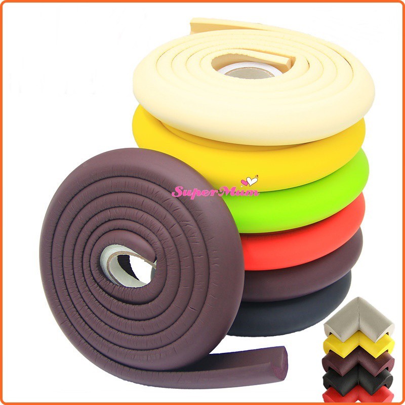 Kid Soft Safety Bumper Table Corner Softener Wall Edge Cushion Strip ...