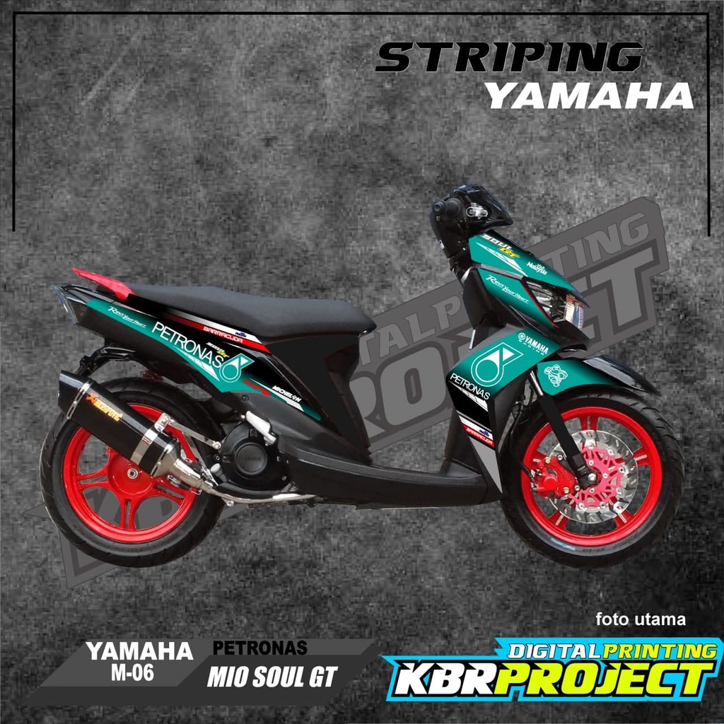 Mio striping sticker MIO SOUL GT Motorcycle HONDA Motorcycle sticker ...