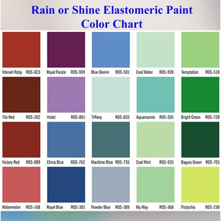 Rain or Shine Elastomeric Waterproofing 1 Liter Paint Quart Size Page 3 ...