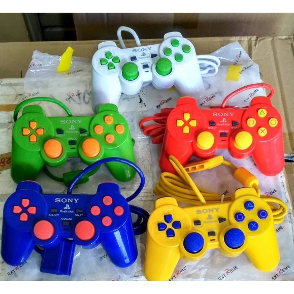 Stick Ps2 Color Dualshock 2 With Analog Controller New Cable Original ...