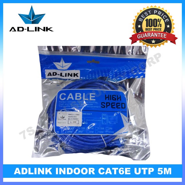 COD ADLINK UTP Cable CAT6 5M 10M 20M 30M 40M 50M Network Ethernet Cable ...