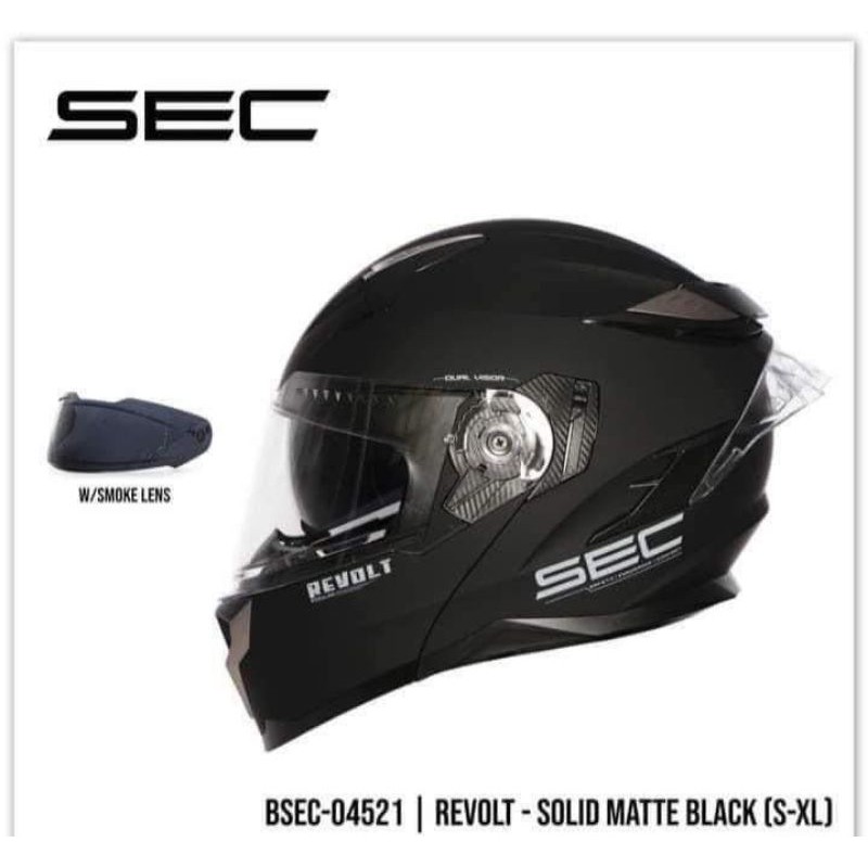 SEC Revolt - Modular Dualvisor (FREE LENS) | Shopee Philippines