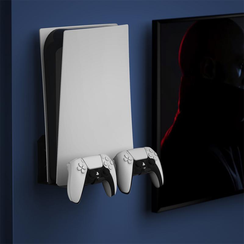 For Playstation 5 Wall Mount Console Holder For PS5 CD And Digital ...