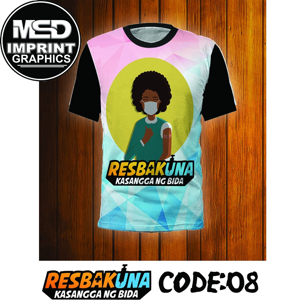 RESBAKUNA KASANGGA NG BIDA SUBLIMATION TSHIRT V2 | Shopee Philippines