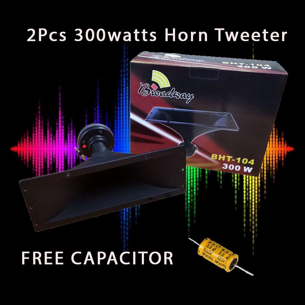 2pcs 300w Broadway Metal Dome Tweeter with FREE CAPACITOR Broadway BHT ...
