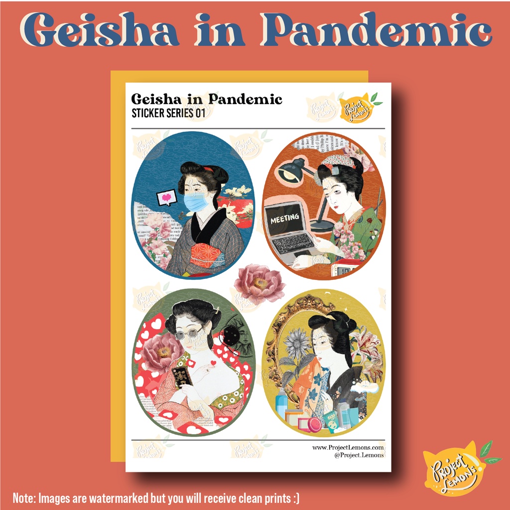 Project Lemons - Geisha in Pandemic | Journal Planner Scrapbook ...
