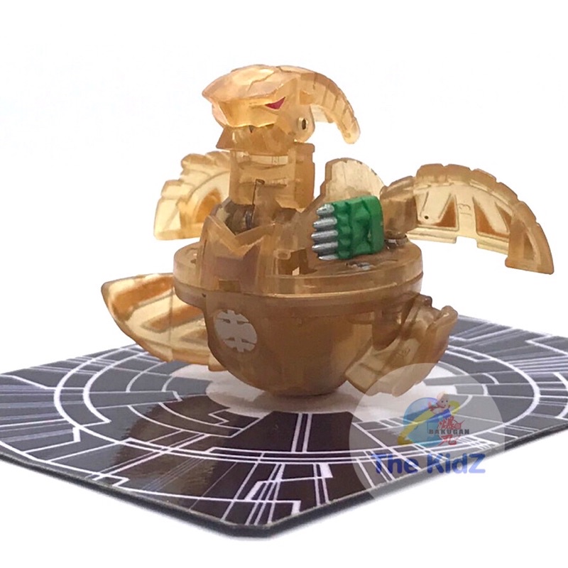 Bakugan Battle Brawlers Translucent Subterra brown Clear Alpha Percival ...