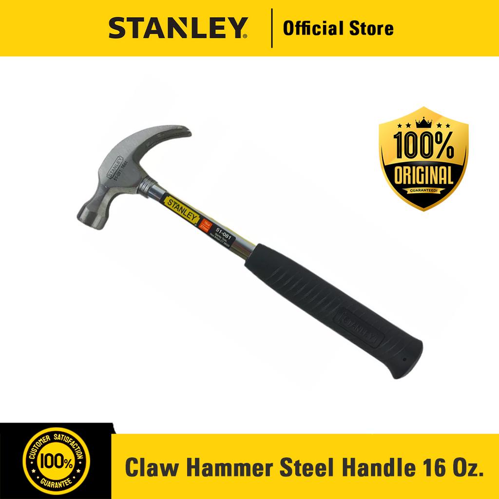 Stanley 51-081-23 Claw Hammer Steel Handle 16oz. | Shopee Philippines