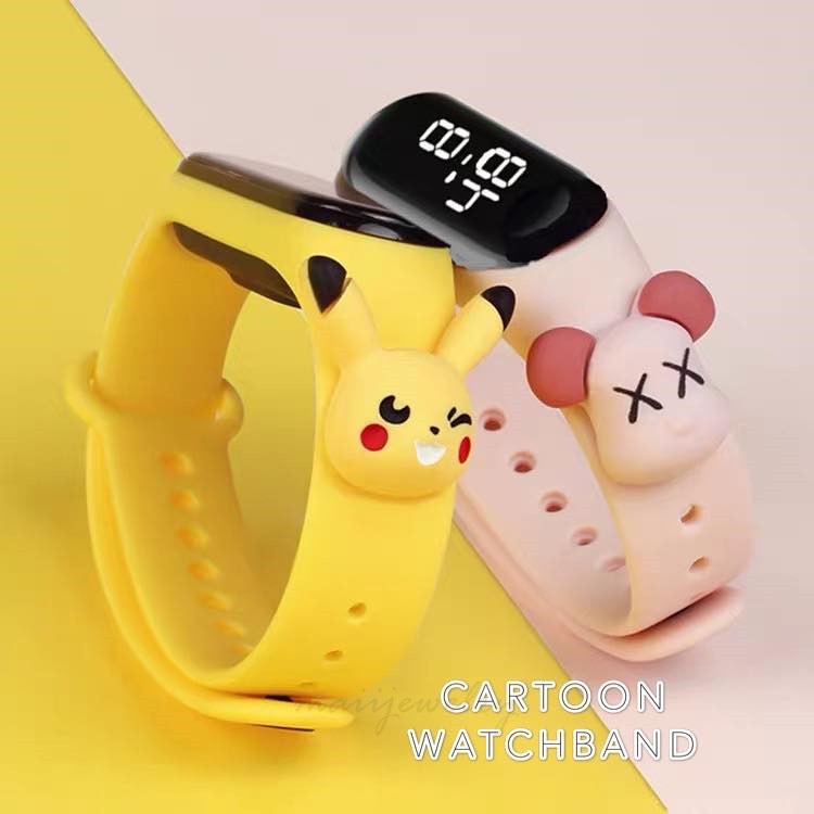 [Maii] Cartoon Character LED Sport Digital Wrist Waterproof Relo Watch ...