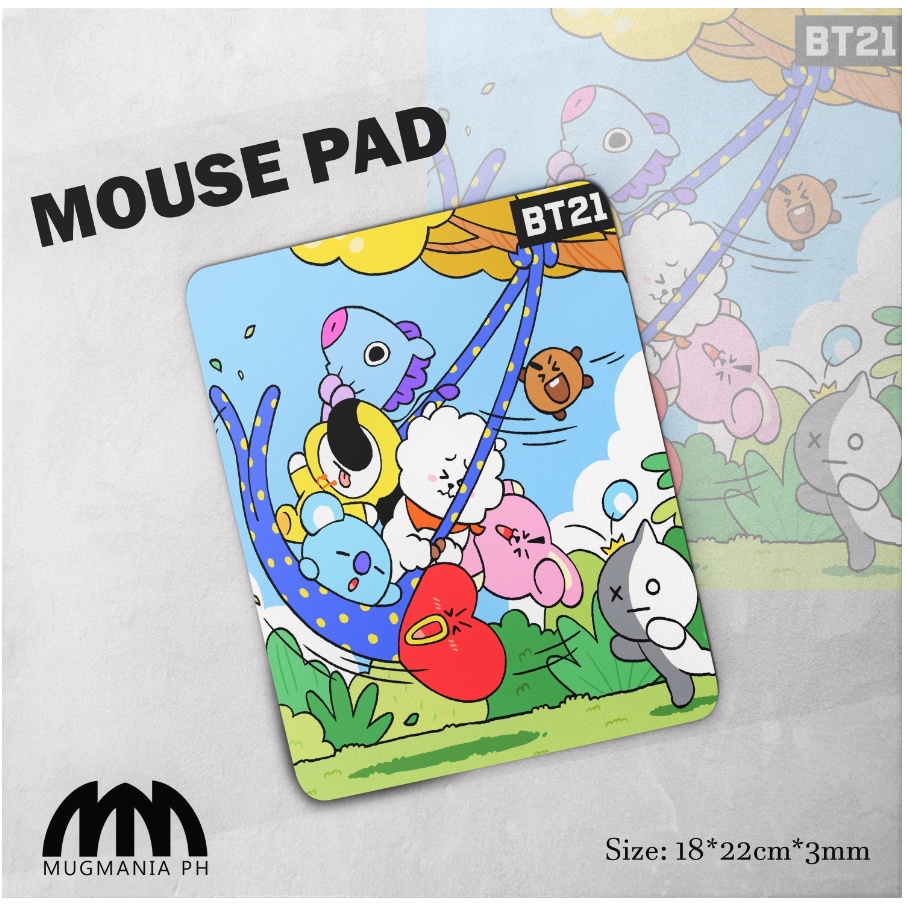 KPOP Mouse Pad - Mugmania - KPOP Character - KPOP Mouse Pad V11 - 18 ...
