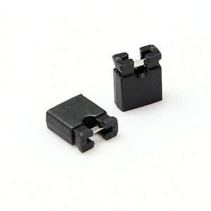 10pcs jumper shorted cap & Headers & Wire Housings Pitch 2.54MM SHUNT CMOS jumper motherboard ...