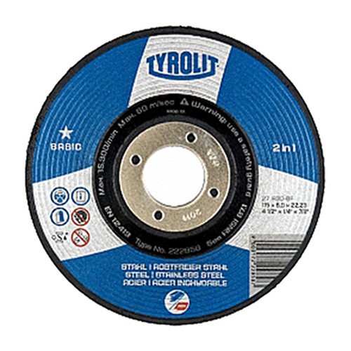 TYROLIT Original Cutting Disc blue/Grinding Disc blue/ Cutting Disc Red ...