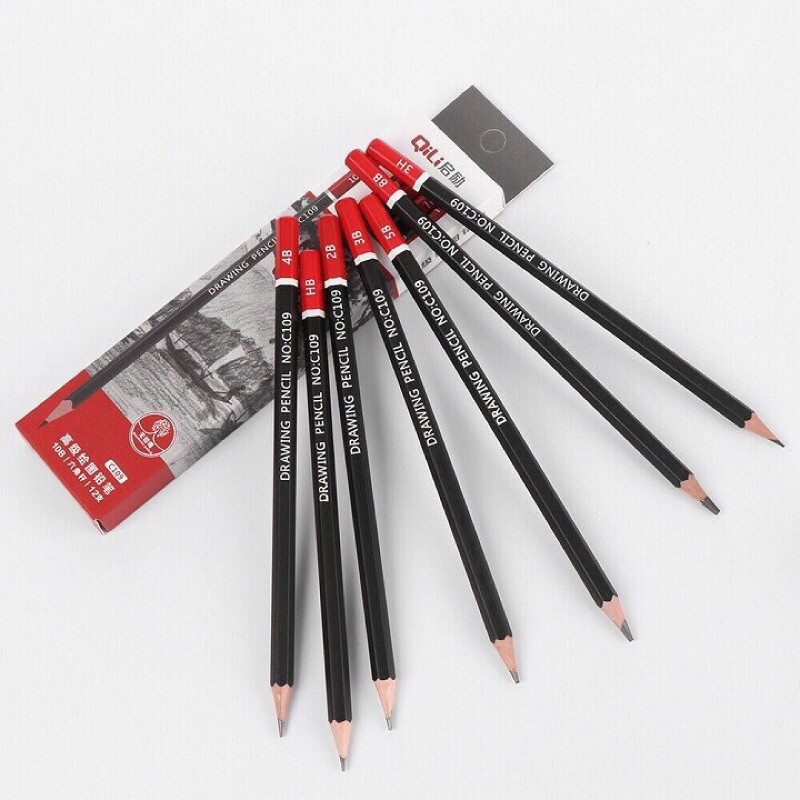 Qili Graphite Drawing Pencil | Shopee Philippines