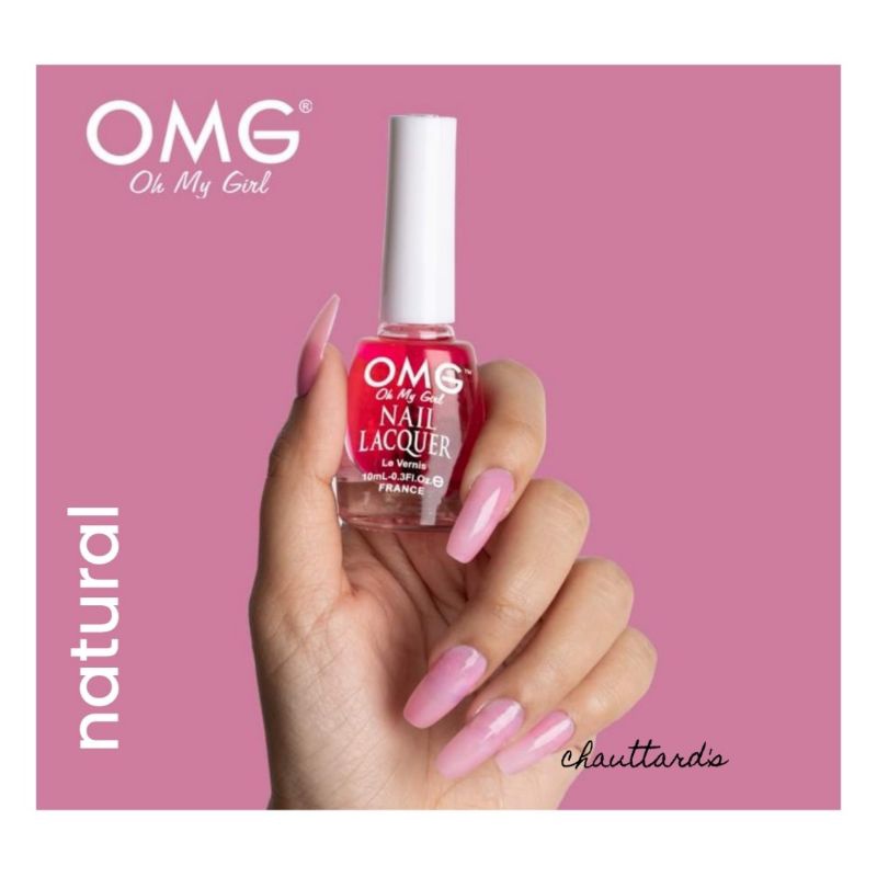 OMG Nail Polish 10ml (Natural) | Shopee Philippines