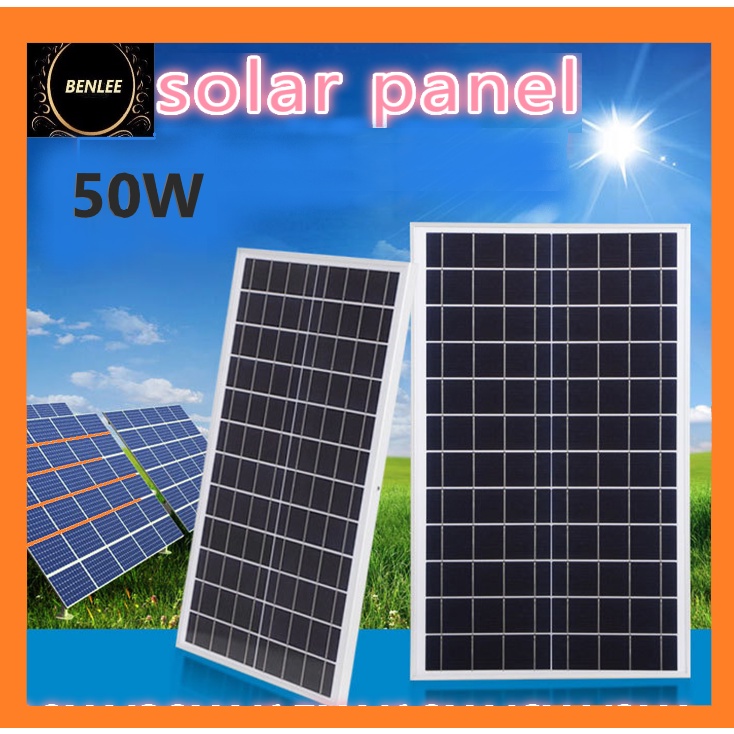 Solar Panel 50w Germany Quality/18V Solar panel/solar | Shopee Philippines