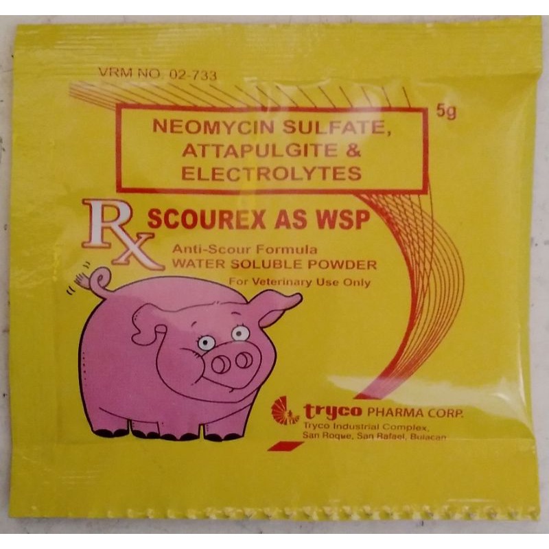 Tryco - Scourex as WSP | Neomycin Sulfate, Attapulgite & Electrolytes ...