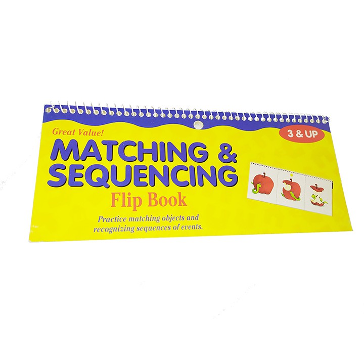 Matching and Sequencing Flip Book | Educational Book | Shopee Philippines