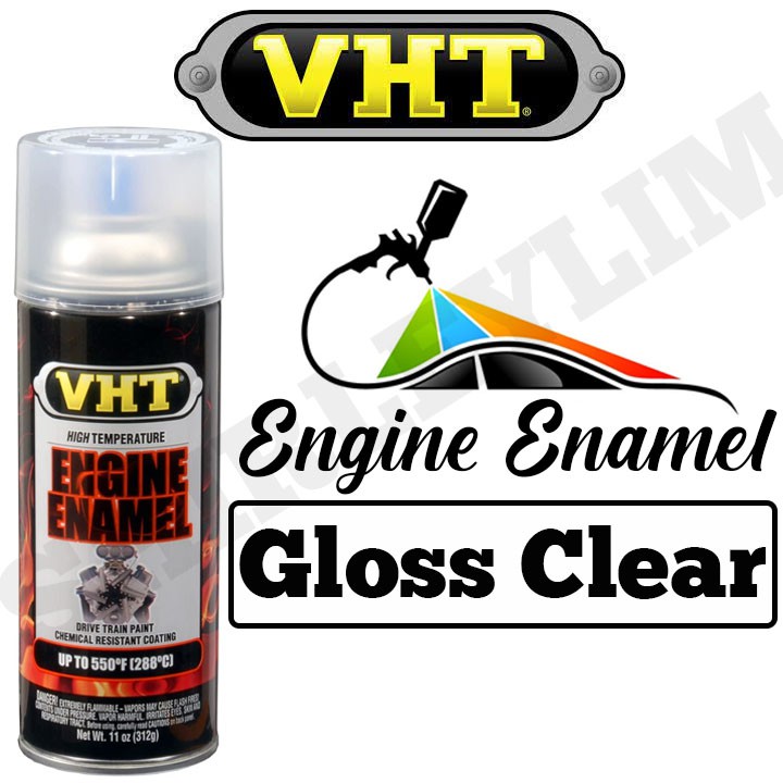 VHT Engine Enamel GLOSS CLEAR Spray Paint Spraypaint | Shopee Philippines