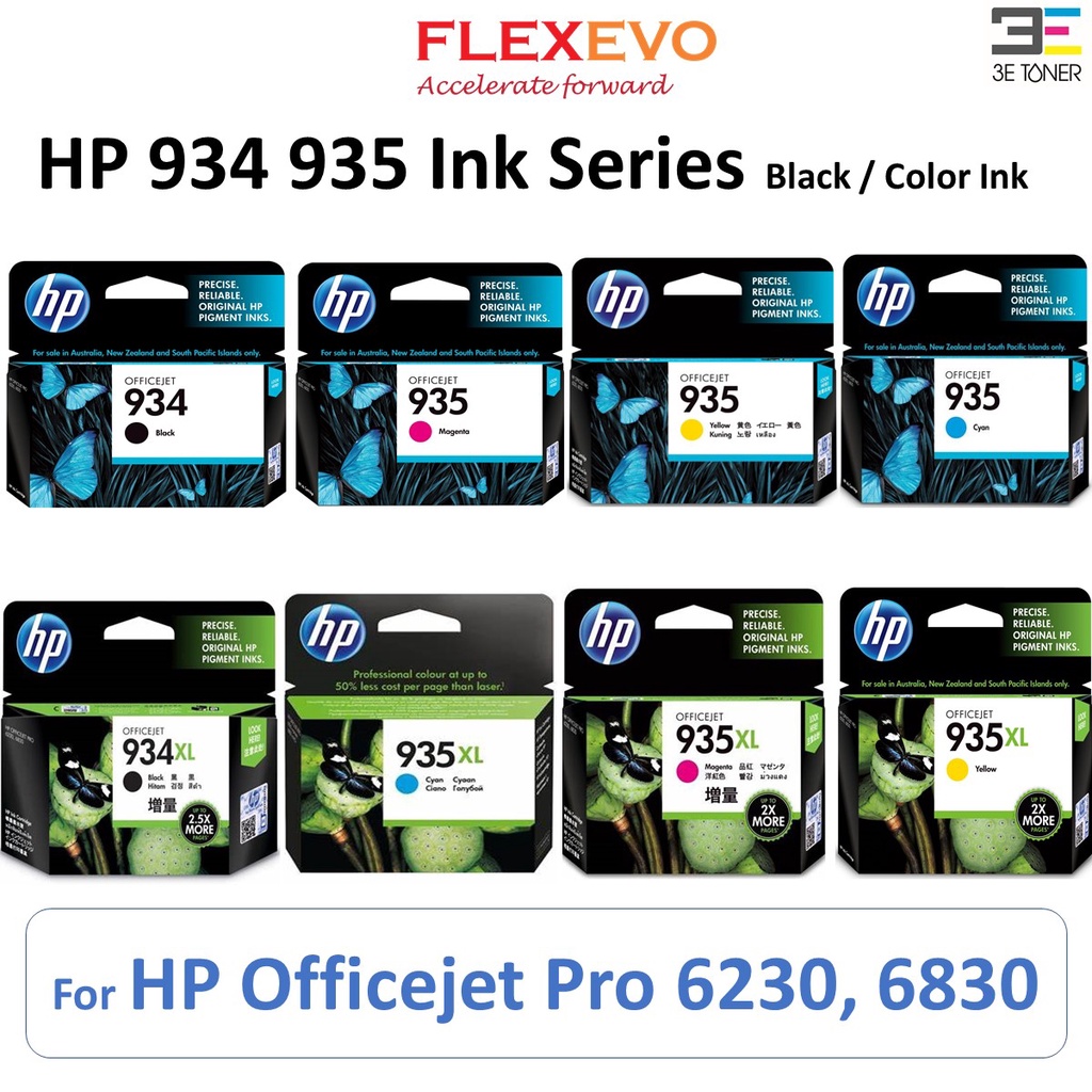 934 934XL 935 935XL Ink for Officejet Pro 6230 6830 6835 6812 6815 ...