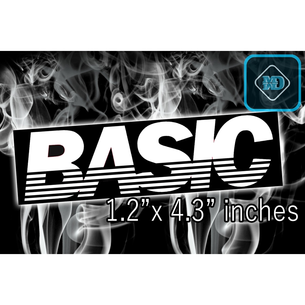 Basic Stickers, Outdoor Laminated Stickers | Shopee Philippines