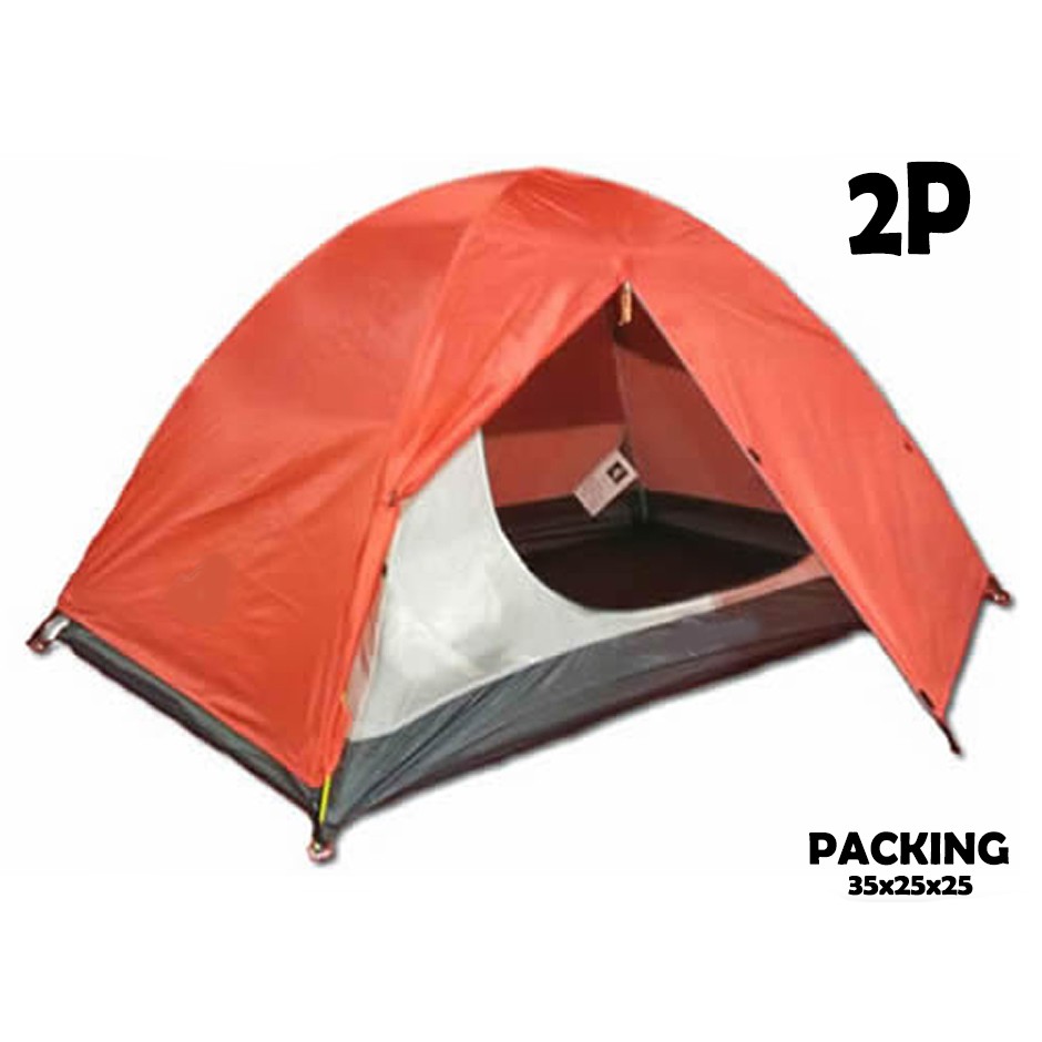 TENDA Alloy Frame 2 Person Compass Tent | Shopee Philippines
