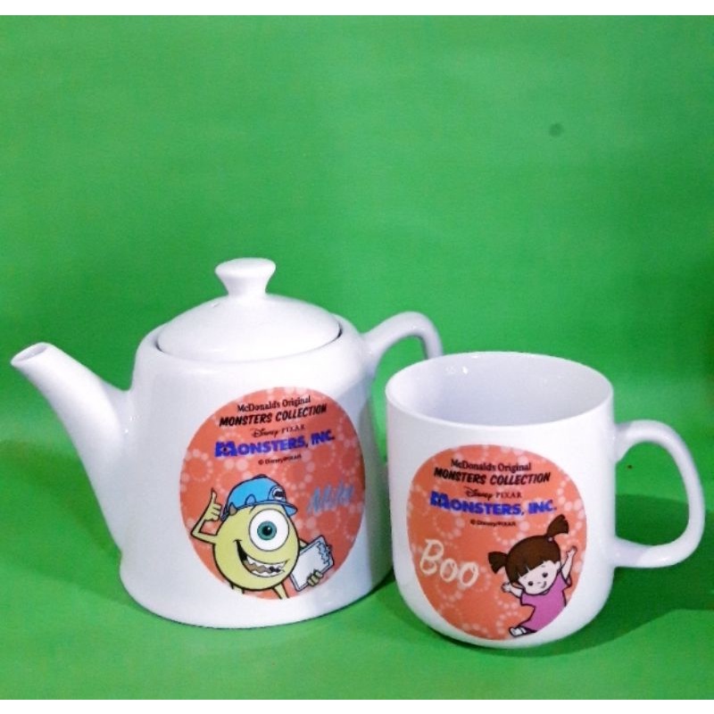 Monsters Inc.Teapot and Mug DISNEY PIXAR | Shopee Philippines