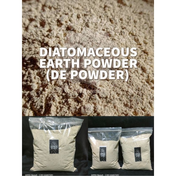 DE Powder For Hamster Diatomaceous Earth Powder (FEED GRADE) | Shopee ...