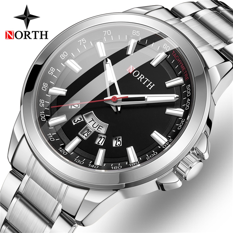 NORTH Brand Top Luxury Original Watch Men Fashion Quartz Casual ...