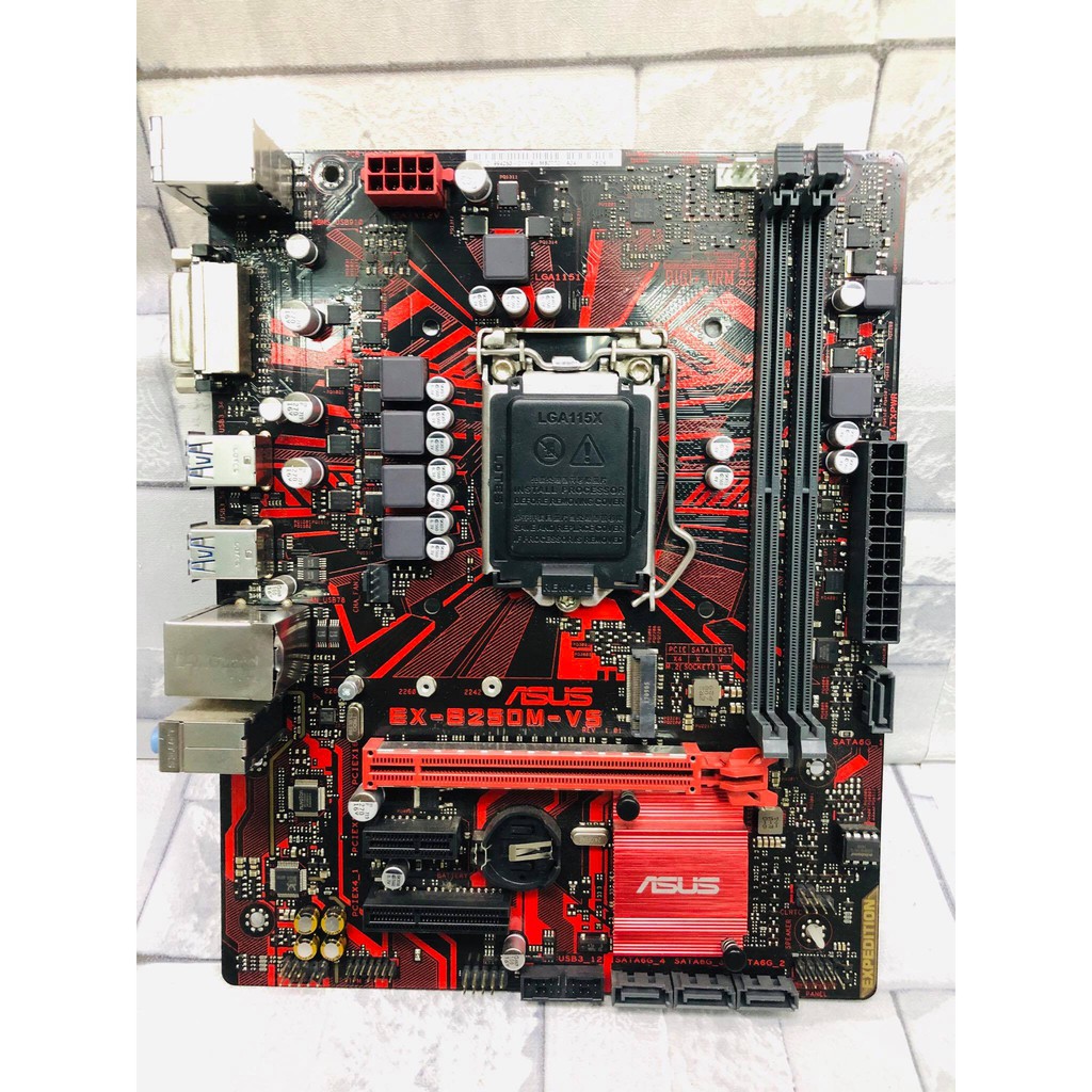 ASUS EX-B250M-V5 Desktop 7TH GEN Motherboard B250 Socket LGA 1151 i3 i5 i7 DDR4 32GB USED ...