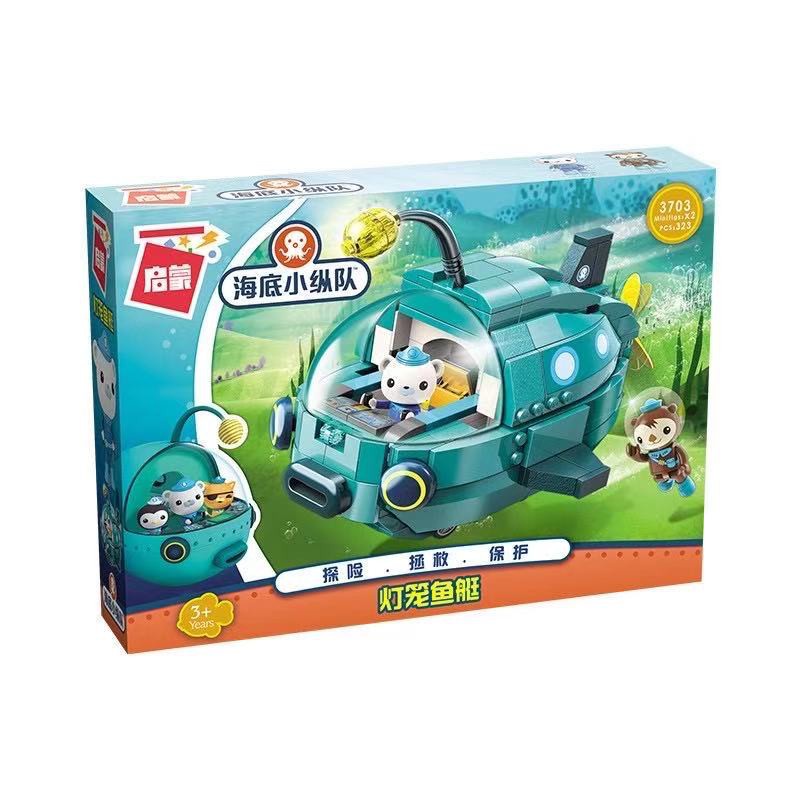 ENLIGHTEN Octonauts Octopus Playset Octopod Building Blocks kids Sets ...