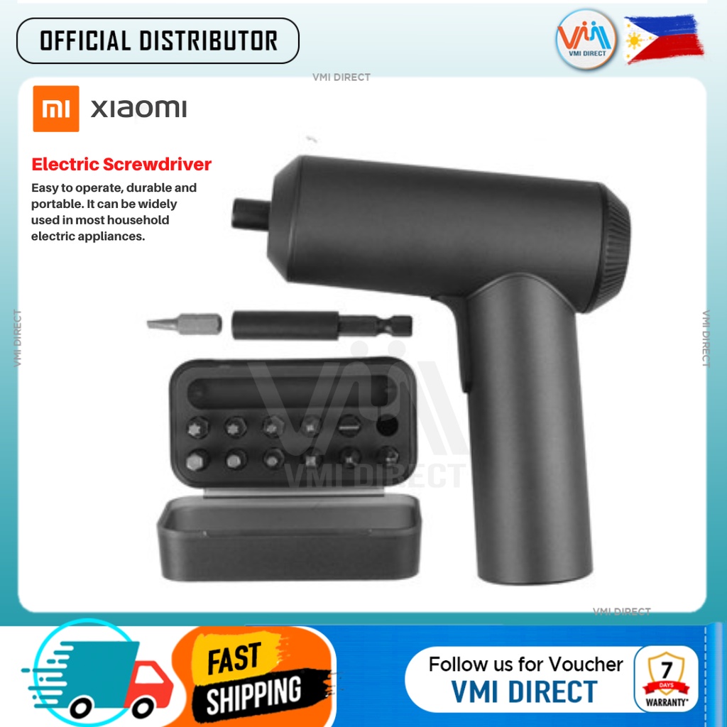 Xiaomi Mijia Electric Screwdriver Cordless Rechargeable Screwdriver ...