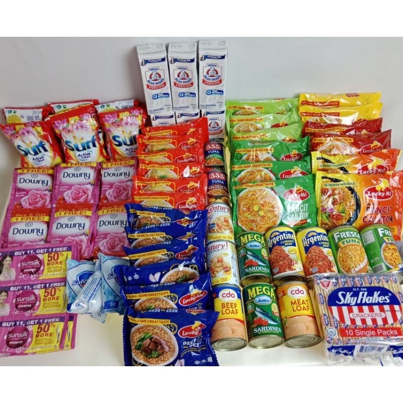 Grocery Package ( Laundry/Bath & Essentials Package ) | Shopee Philippines