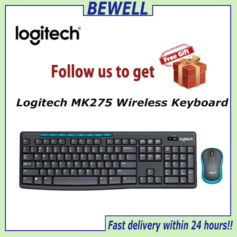 Logitech MK275 USB Wireless Keyboard 1000 DPI Optical Ergonomic Mouse ... Logitech MK275 USB Wireless Keyboard 1000 DPI Optical Ergonomic Mouse ...