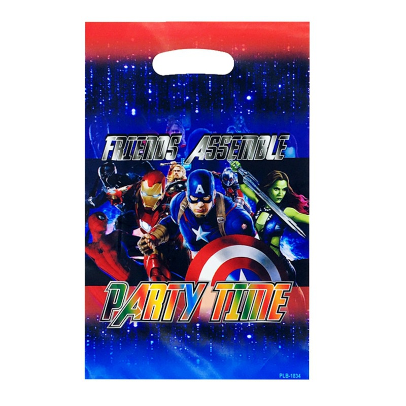 The Avengers Superhero Theme Loot Bag Gift Bags For Kids Birthday Party ...