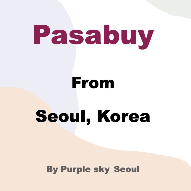 Pasabuy Korean Products - shipping from Korea / cosmetics idol goods ...