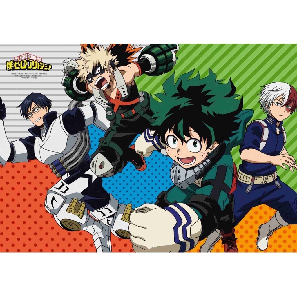 My Hero Academia Manga Anime Poster A4 Size | Shopee Philippines