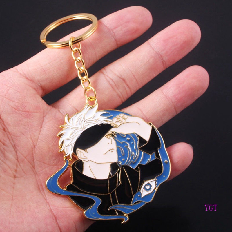 YGT Jujutsu Kaisen Figure Keychain Gojo Satoru Sukuna Acrylic Keychain ...