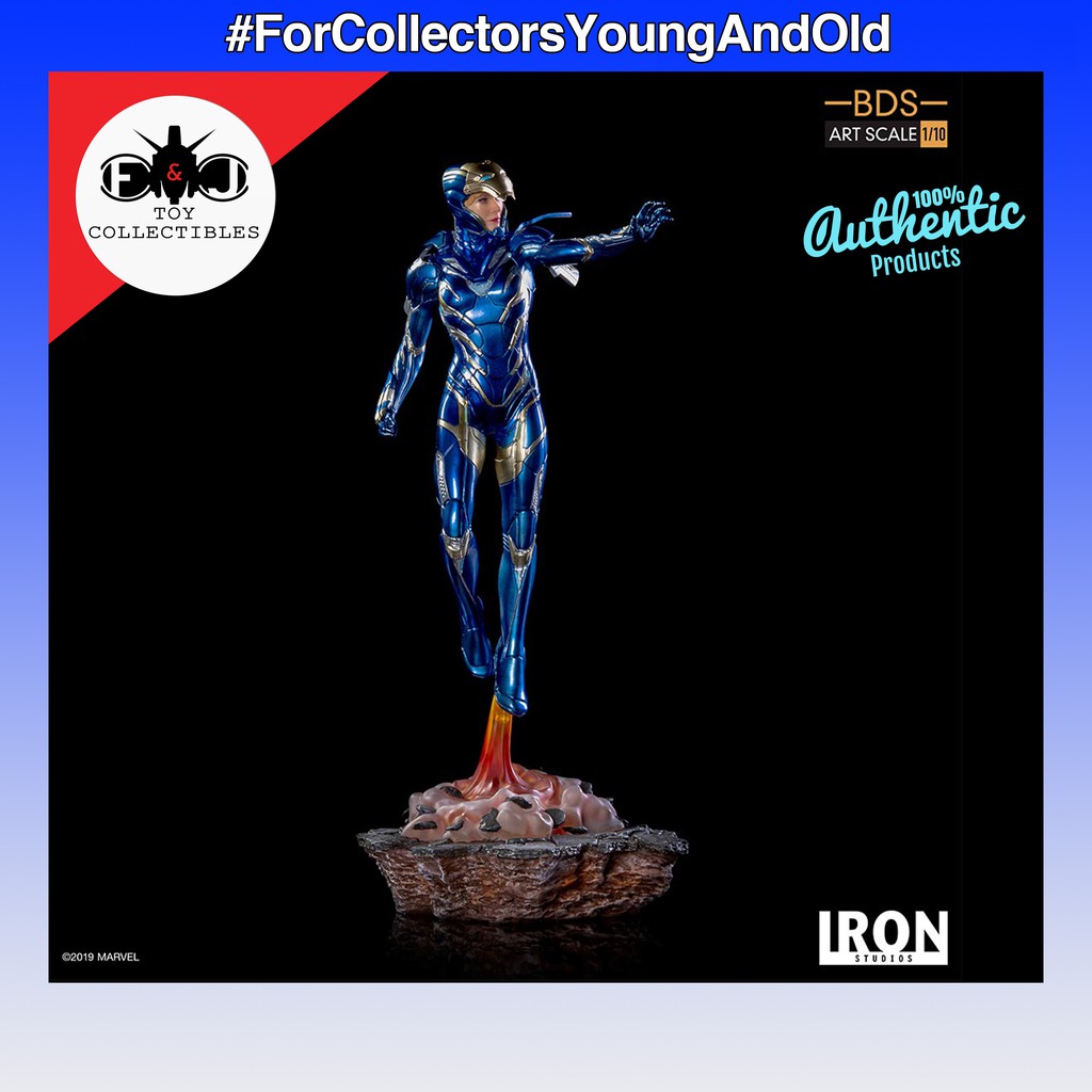 Iron Studios Pepper Potts in Rescue Suit BDS Art Scale 1/10 – Avengers ...