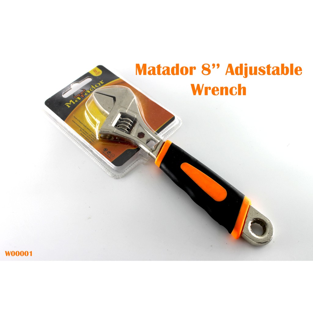 CCL Matador Adjustable Wrench 8'' 200mm | Shopee Philippines